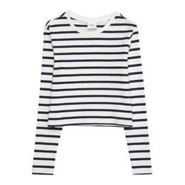 s.Oliver Shirt Mädchen Größe 158/164 marine / weiß