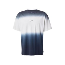Nike Sportswear T-Shirt 'M90' Herren Größe S marine / dunkelgrau / weiß