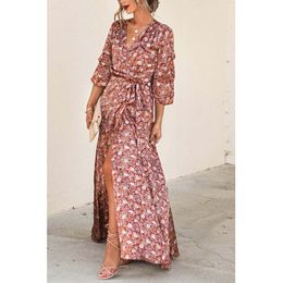 Milan Kiss Kleid in Hellbraun - 64% | Gr&ouml;&szlig;e XL | Damen-kleider