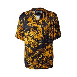 Versace Jeans Couture Button Up Shirt 'BOWLING' male Black size 56