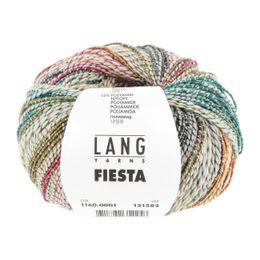 Fiesta von Lang Yarns, Aqua/Rosa/Grau/Gelb, aus Baumwolle