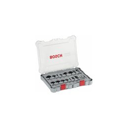 Bosch Fr&auml;ser-Set 6-mm-Schaft 15-teilig (2607017471)