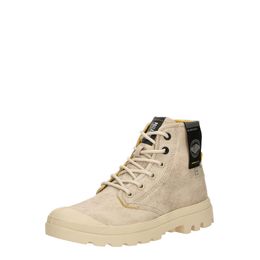 Palladium Schn&uuml;rboots 'Pampa Surplus' Damen Gr&ouml;&szlig;e 44.5 creme / schwarz