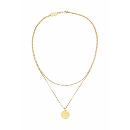 Kuzzoi Halskette 'Geo' Herren Gr&ouml;&szlig;e 50 gold