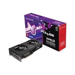 Sapphire Radeon RX 9070 Pulse, Grafikkarte schwarz, RDNA4, GDDR6, 2x DisplayPort, 2x HDMI