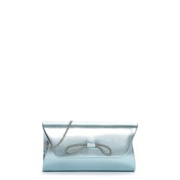 Tamaris Clutch 'Amalia Loop' Damen Größe One Size hellblau / silbergrau