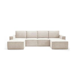 Wohnlandschaft Orto beige Ma&szlig;e (cm): B: 320 H: 93 Sofas > Sofas nach Material > Stoffsofas &raquo; Sofa DE