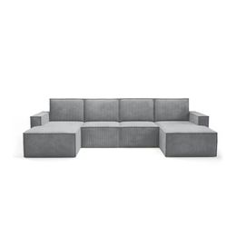 Wohnlandschaft Orto grau Ma&szlig;e (cm): B: 320 H: 93 Sofas > Sofas nach Material > Stoffsofas &raquo; Sofa DE