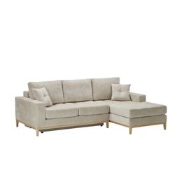 Smart Ecksofa Vivien beige Ma&szlig;e (cm): H: 90 &raquo; M&ouml;bel Kraft