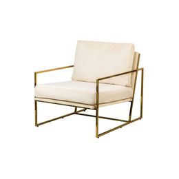 Sessel Viborg beige Maße (cm): B: 68 H: 81 Sessel & Hocker > Sessel nach Material > Stoff Sessel » Sofa DE