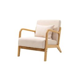 Sessel Ohama beige Ma&szlig;e (cm): B: 64 H: 74 Sessel & Hocker > Sessel nach Material > Stoff Sessel &raquo; Sofa DE