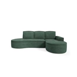 Ecksofa Flow gr&uuml;n Ma&szlig;e (cm): B: 277 H: 88 Sofas > Sofas nach Material > Stoffsofas &raquo; Sofa DE