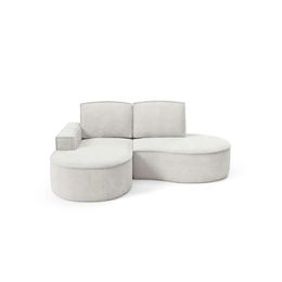 Ecksofa Flow wei&szlig; Ma&szlig;e (cm): B: 210 H: 88 Sofas > Sofas nach Material > Stoffsofas &raquo; Sofa DE