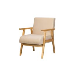 Sessel Louis beige Ma&szlig;e (cm): B: 60 H: 76 Sessel & Hocker > Sessel nach Material > Stoff Sessel &raquo; Sofa DE