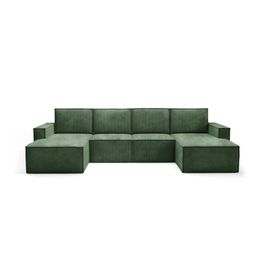 Wohnlandschaft Orto gr&uuml;n Ma&szlig;e (cm): B: 320 H: 93 Sofas > Sofas nach Material > Stoffsofas &raquo; Sofa DE