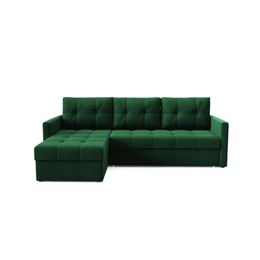Ecksofa Olivia gr&uuml;n Ma&szlig;e (cm): B: 230 H: 86 Sofas > Sofas nach Material > Stoffsofas &raquo; Sofa DE