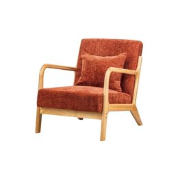 Sessel Ohama rot Ma&szlig;e (cm): B: 64 H: 74 Sessel & Hocker > Sessel nach Material > Stoff Sessel &raquo; Sofa DE