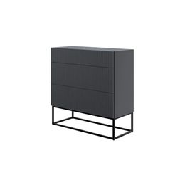 Selsey Highboard schwarz Ma&szlig;e (cm): B: 90 H: 90 &raquo; M&ouml;bel Kraft