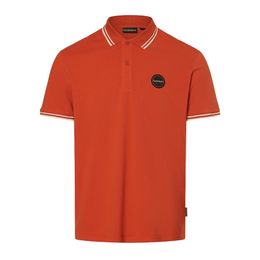 Napapijri Shirt 'E-Macas' male Orange size XL