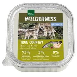 REAL NATURE WILDERNESS Nassfutter Hund, Junior, True Country Huhn mit Lachs 32x100 g