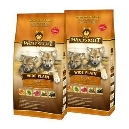 Wolfsblut Puppy Wide Plain Pferdefleisch mit S&uuml;&szlig;kartoffel 2x2 kg