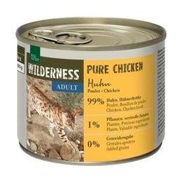 REAL NATURE WILDERNESS Nassfutter Katze, Adult Pure Chicken 12x200 g