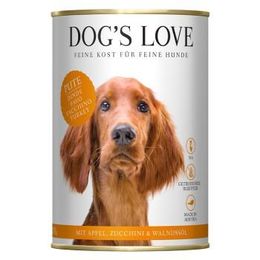 DOG&rsquo;S LOVE DOG'S LOVE Junior Pute mit Zucchini 6x400 g
