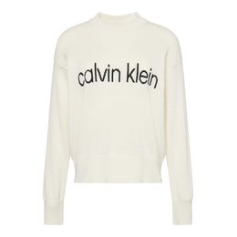 Calvin Klein Jeans Pullover Damen Gr&ouml;&szlig;e M schwarz / wei&szlig;