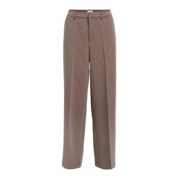 Object Pleated Pants 'OBJSigrid' female Brown size 40