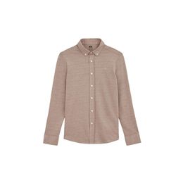 WE Fashion Hemd Jungen Größe 146/152 beige / braun