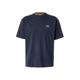 BOSS T-Shirt 'Move' Herren Größe L rauchblau / hellblau / dunkelblau