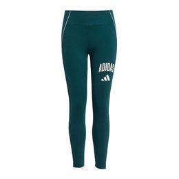 adidas Sportswear Sporthose Mädchen Größe 152 tanne / weiß
