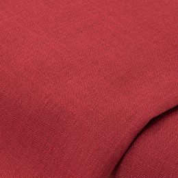 buttinette Dekostoff in Leinen-Optik "Uni", rot