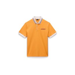 Napapijri Shirt 'E-Zeri' male Orange size 3XL