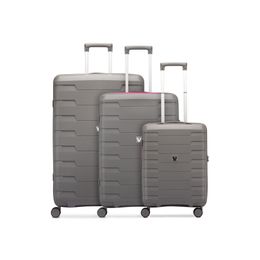 Roncato Skyline 2.0 Neon 4 Rollen Kofferset 3-teilig in grau | Gr.: onesize