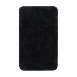Homie Living Badteppich Porto Azzurro in Anthrazit Schwarz | Gr.: 60 x 100 cm