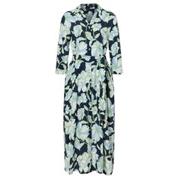 More & More More & More Blumenprintkleid in floral print ink blue fond | Gr.: 38
