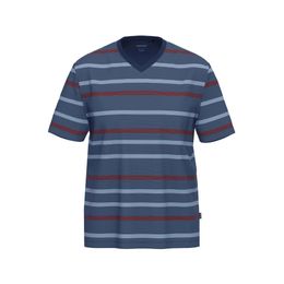 Ammann Schlafanzug Oberteil Cotton - Mix & Match in Dunkelblau | Gr.: XXL
