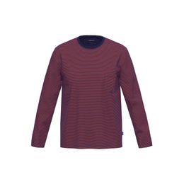 Ammann Schlafanzug Oberteil Organic Cotton - Mix & Match in Brick red | Gr.: M