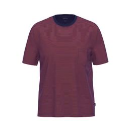 Ammann Schlafanzug Oberteil Organic Cotton - Mix & Match in Brick red | Gr.: M