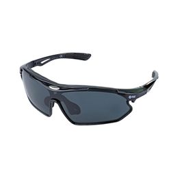 YEAZ Sportsonnenbrille 'Sunray' Herren Gr&ouml;&szlig;e One Size schwarz