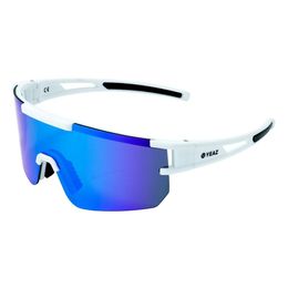 YEAZ Sportsonnenbrille 'Sunspark' Herren Gr&ouml;&szlig;e One Size blau / wei&szlig;