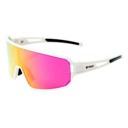 YEAZ Sports Sunglasses 'Sunwave' male White size One Size