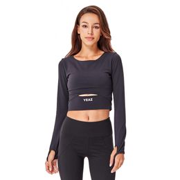 YEAZ Sportshirt 'Revelation' Damen Gr&ouml;&szlig;e M schwarz / wei&szlig;