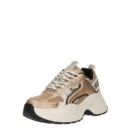 Buffalo Sneaker 'YUNO' Damen Größe 39 dunkelbeige / schwarz / weiß