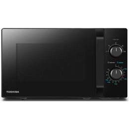Toshiba Mikrowelle »MW2-MM20PF(BK)« Mikrowelle 800 W schwarz