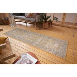Hanse Home Teppich &raquo;Luxor&laquo; rechteckig 3 mm H&ouml;he In-& Outdoor, L&auml;ufer, wetterfest, Balkon, Wohnzimmer, Orient goldfarben Oberfl&auml;che: 100%...