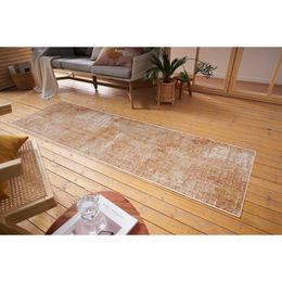 Hanse Home Teppich &raquo;Gizeh&laquo; rechteckig 3 mm H&ouml;he In-& Outdoor, L&auml;ufer, Wetterfest, Balkon, Wohnzimmer, Orient creme,rot Oberfl&auml;che: 100%...