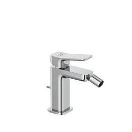 Kludi-X3 Bidetarmatur 422160581 mit Ablaufgarnitur, chrom