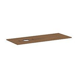 Hansgrohe Xilesa E Konsole 54278550 1375x550mm, ohne Hahnloch, Ausschnitt links, Eiche Kaschmir